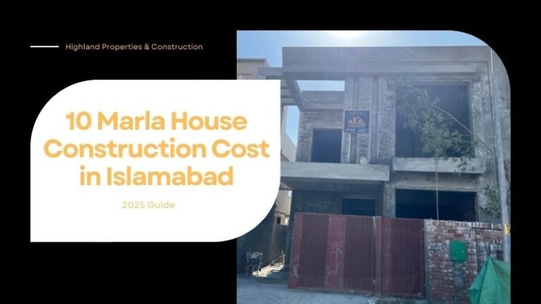 10 Marla House Construction Cost in Islamabad 2025 Full Guide