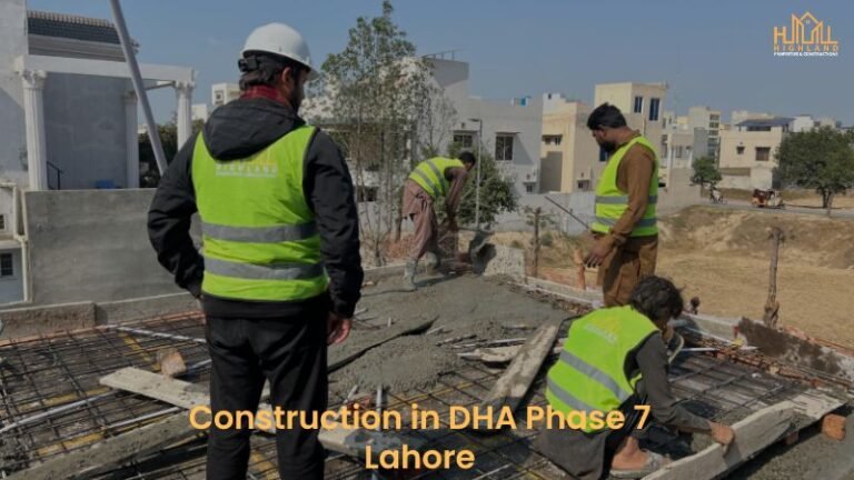 DHA Phase 7 Lahore – Location, Property Rates & Construction